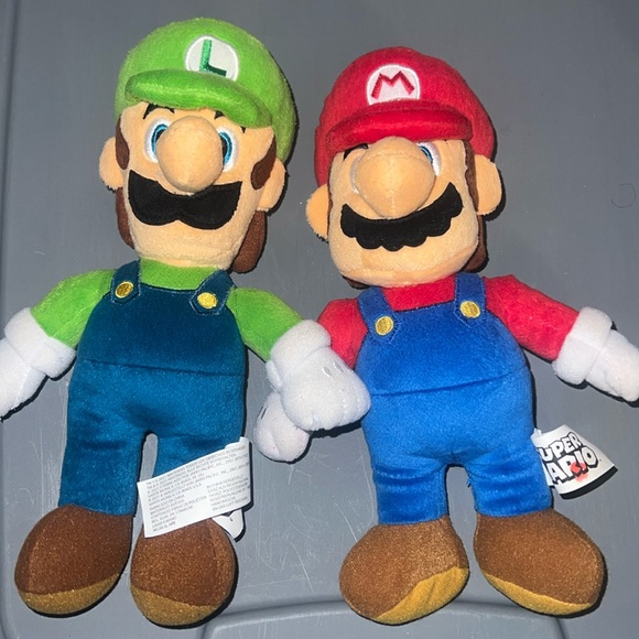 Nintendo | Toys | Super Mario Bros Plush Duo Set | Poshmark